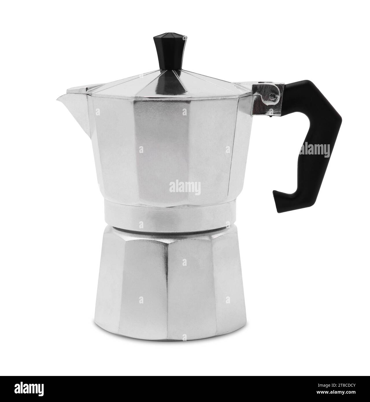 Italian coffee geyser pot Cut Out Stock Images & Pictures - Alamy