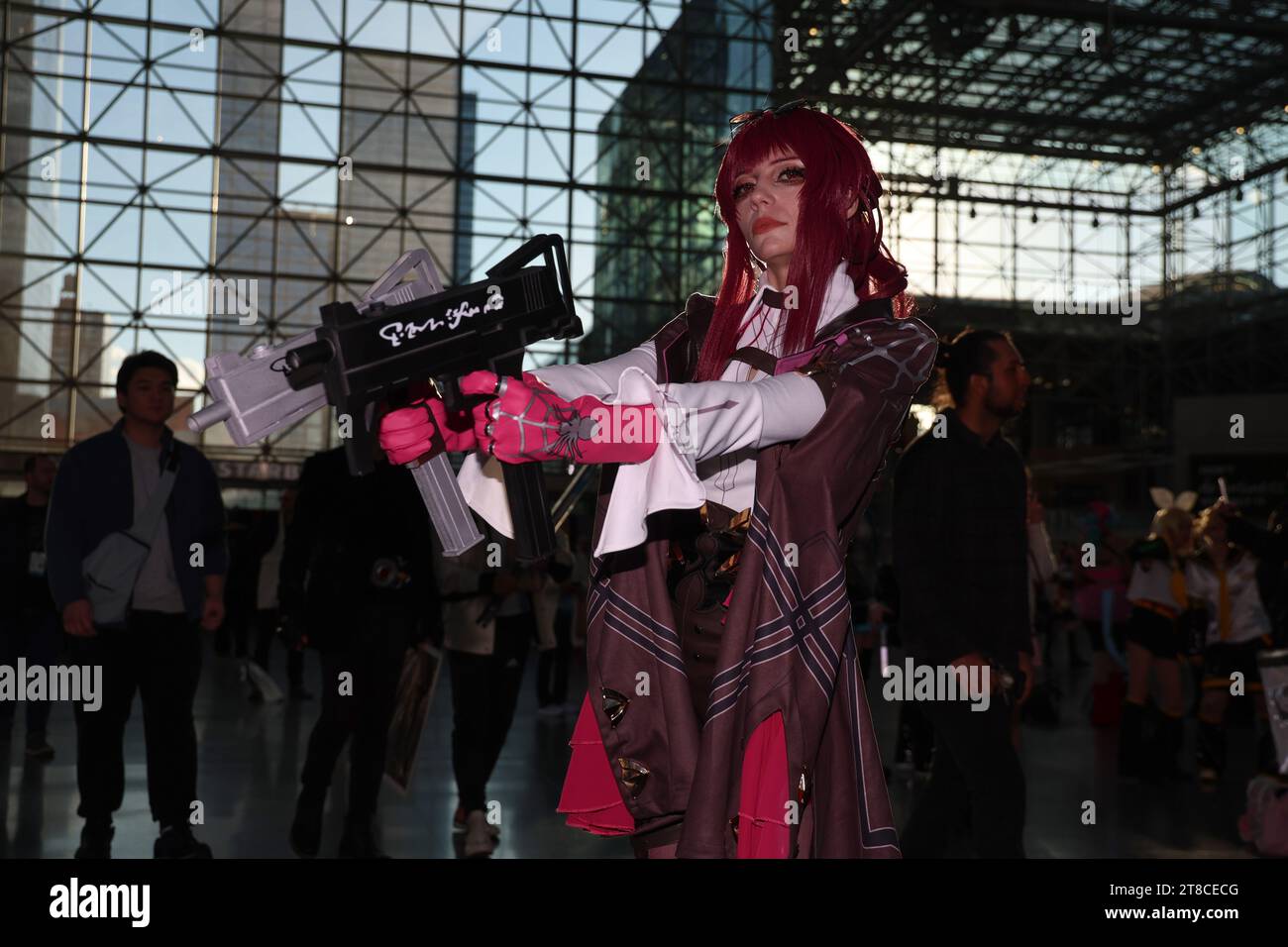 Cosplayer Adria from Portugal is dressed in character as Kafka from ...