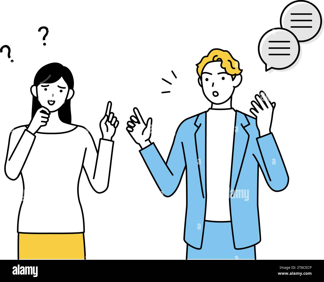 English conversation, Japanese woman who cannot understand English ...