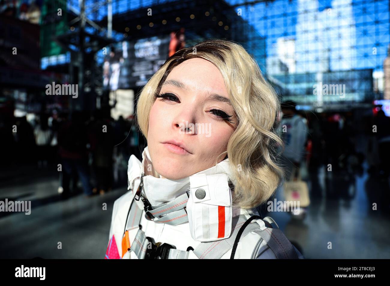 Cosplayer Jamie from Saskatchewan is dressed as a tech version of ...