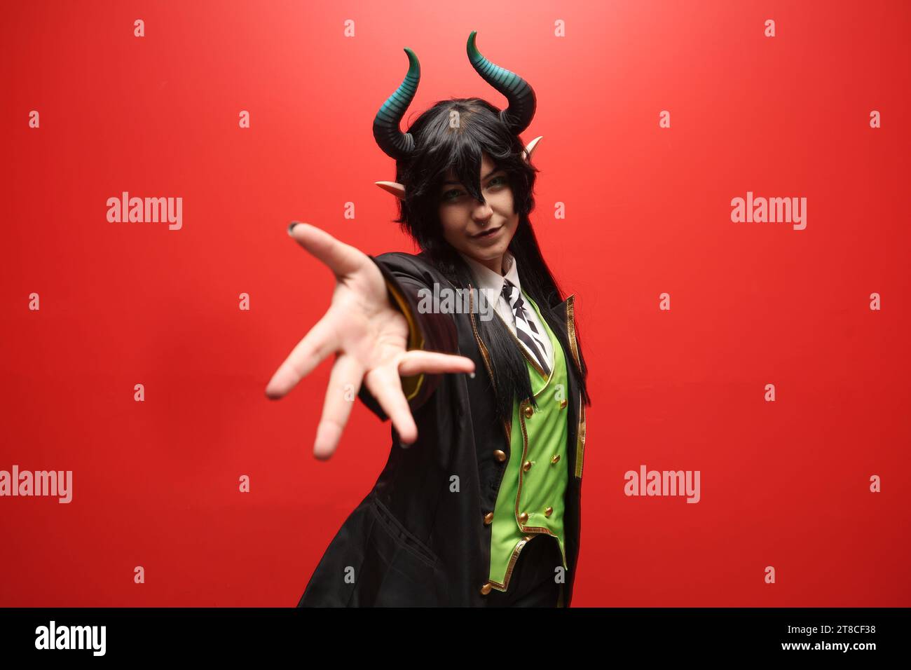 Cosplayer Toby from Brooklyn is dressed as a character from Twisted ...