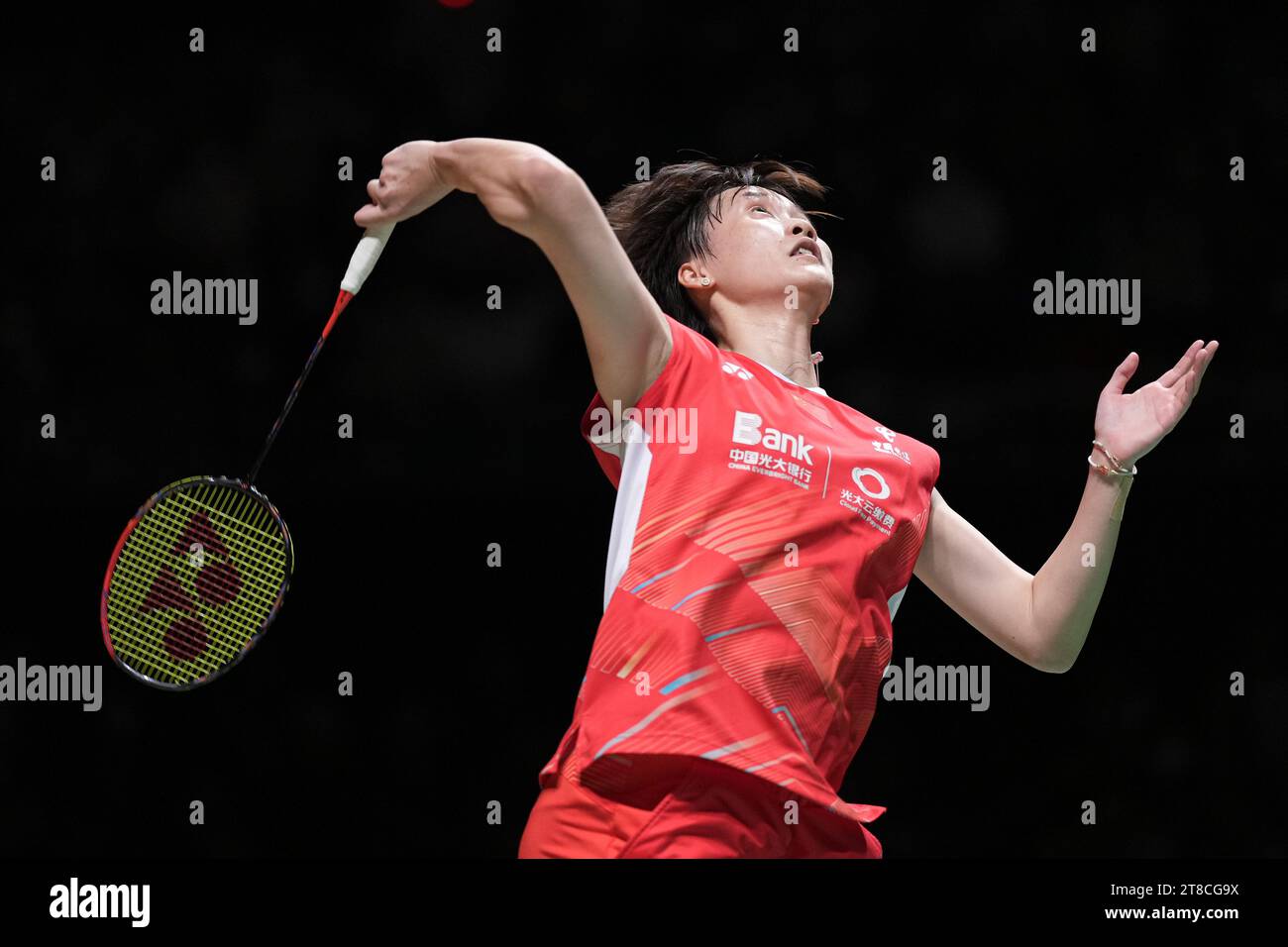 Kumamoto, Japan. 19th Nov, 2023. Chen Yu Fei (CHN) Badminton : Kumamoto ...
