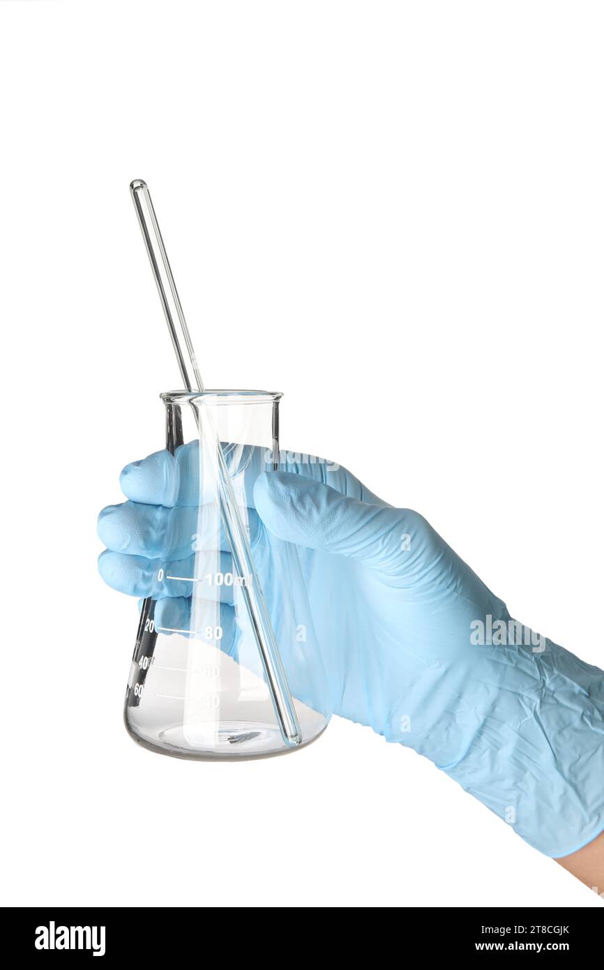 Laboratory flask pipette on Cut Out Stock Images & Pictures - Alamy