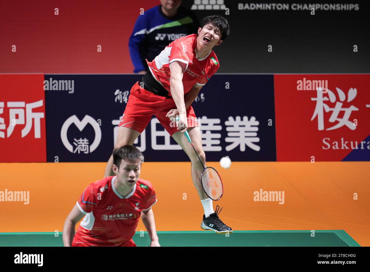 Kumamoto, Japan. 19th Nov, 2023. He Ji Ting & Ren Xiang Yu (CHN ... Kumamoto, Japan. 19th Nov, 2023. He Ji Ting & Ren Xiang Yu (CHN ...