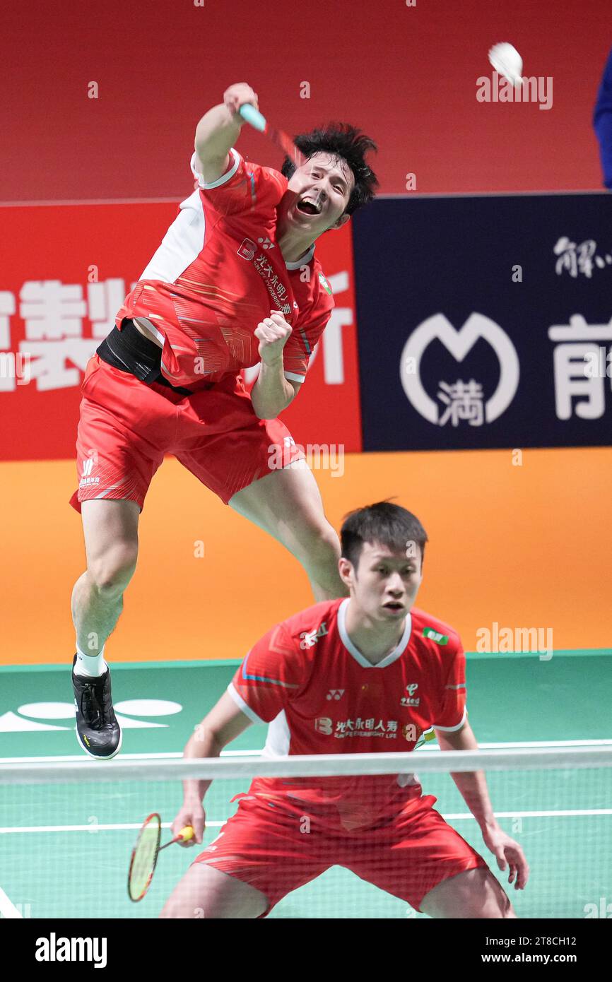Kumamoto, Japan. 19th Nov, 2023. He Ji Ting & Ren Xiang Yu (CHN ... Kumamoto, Japan. 19th Nov, 2023. He Ji Ting & Ren Xiang Yu (CHN ...