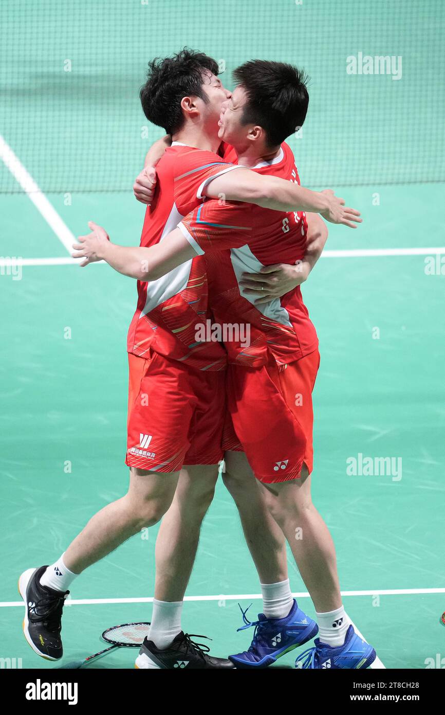 Kumamoto, Japan. 19th Nov, 2023. He Ji Ting & Ren Xiang Yu (CHN ... Kumamoto, Japan. 19th Nov, 2023. He Ji Ting & Ren Xiang Yu (CHN ...