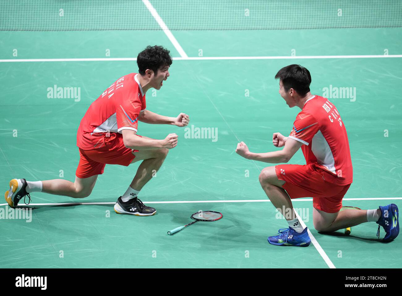Kumamoto, Japan. 19th Nov, 2023. He Ji Ting & Ren Xiang Yu (CHN ... Kumamoto, Japan. 19th Nov, 2023. He Ji Ting & Ren Xiang Yu (CHN ...