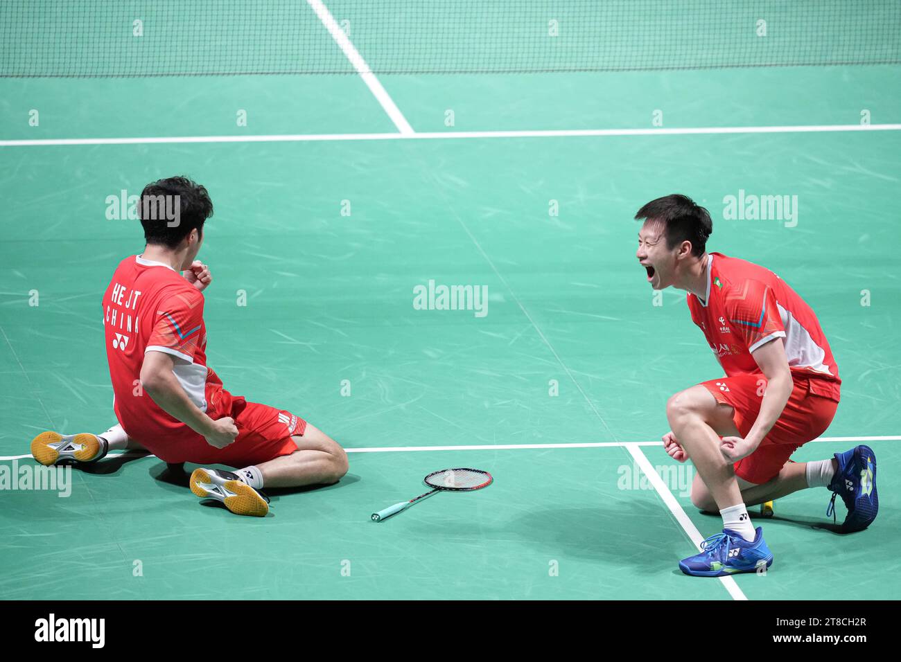 Kumamoto, Japan. 19th Nov, 2023. He Ji Ting & Ren Xiang Yu (CHN ... Kumamoto, Japan. 19th Nov, 2023. He Ji Ting & Ren Xiang Yu (CHN ...