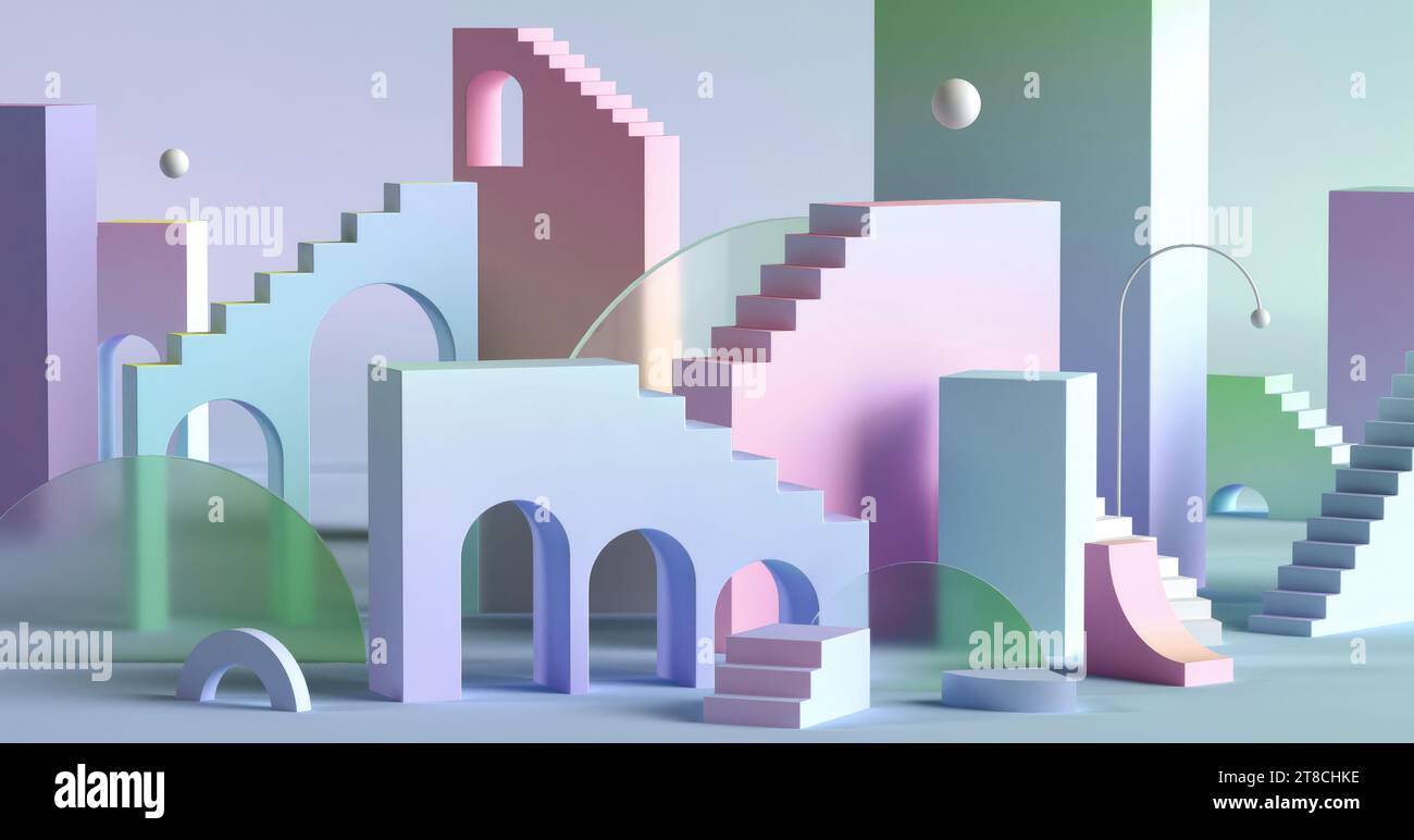 Brightly colored backgrounds to showcase children's products Stock ...