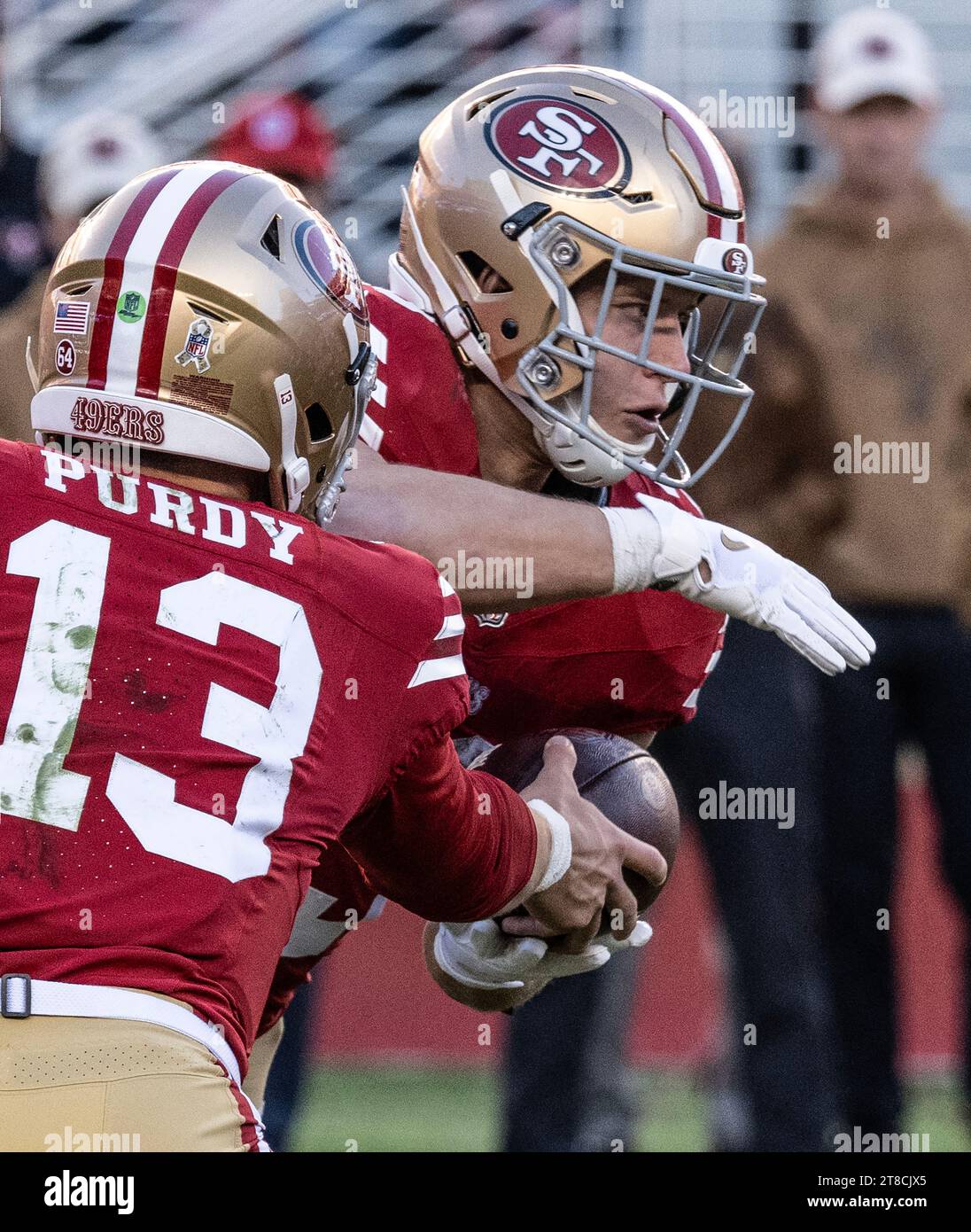 Christian mccaffrey 49ers 2023 hi-res stock photography and images - Alamy