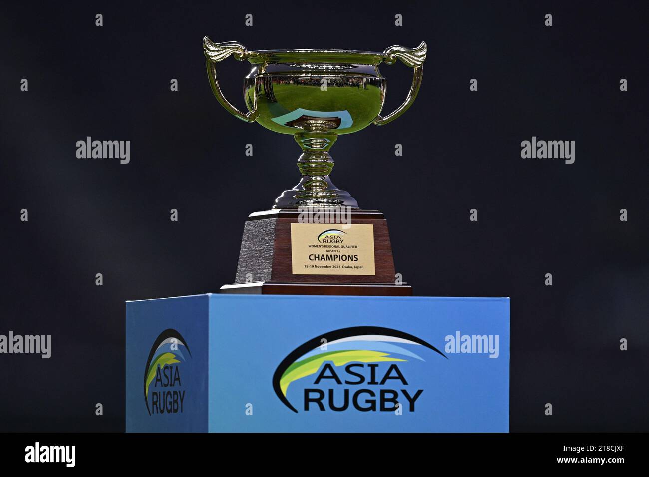 Osaka, Japan. Credit: MATSUO. 19th Nov, 2023. Cup/General view Rugby ...