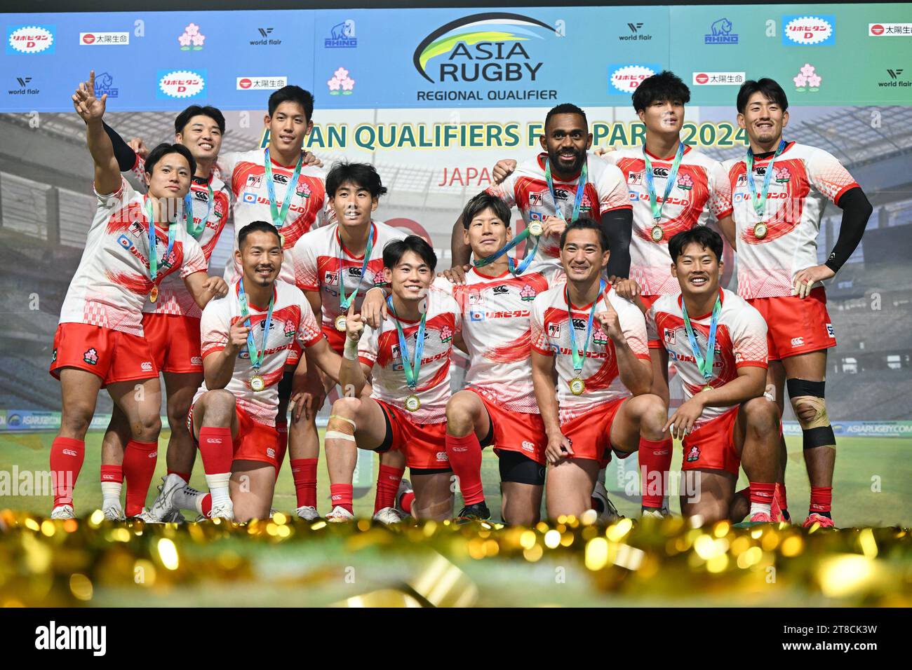 Osaka, Japan. Credit: MATSUO. 19th Nov, 2023. Japan team group (JPN ...