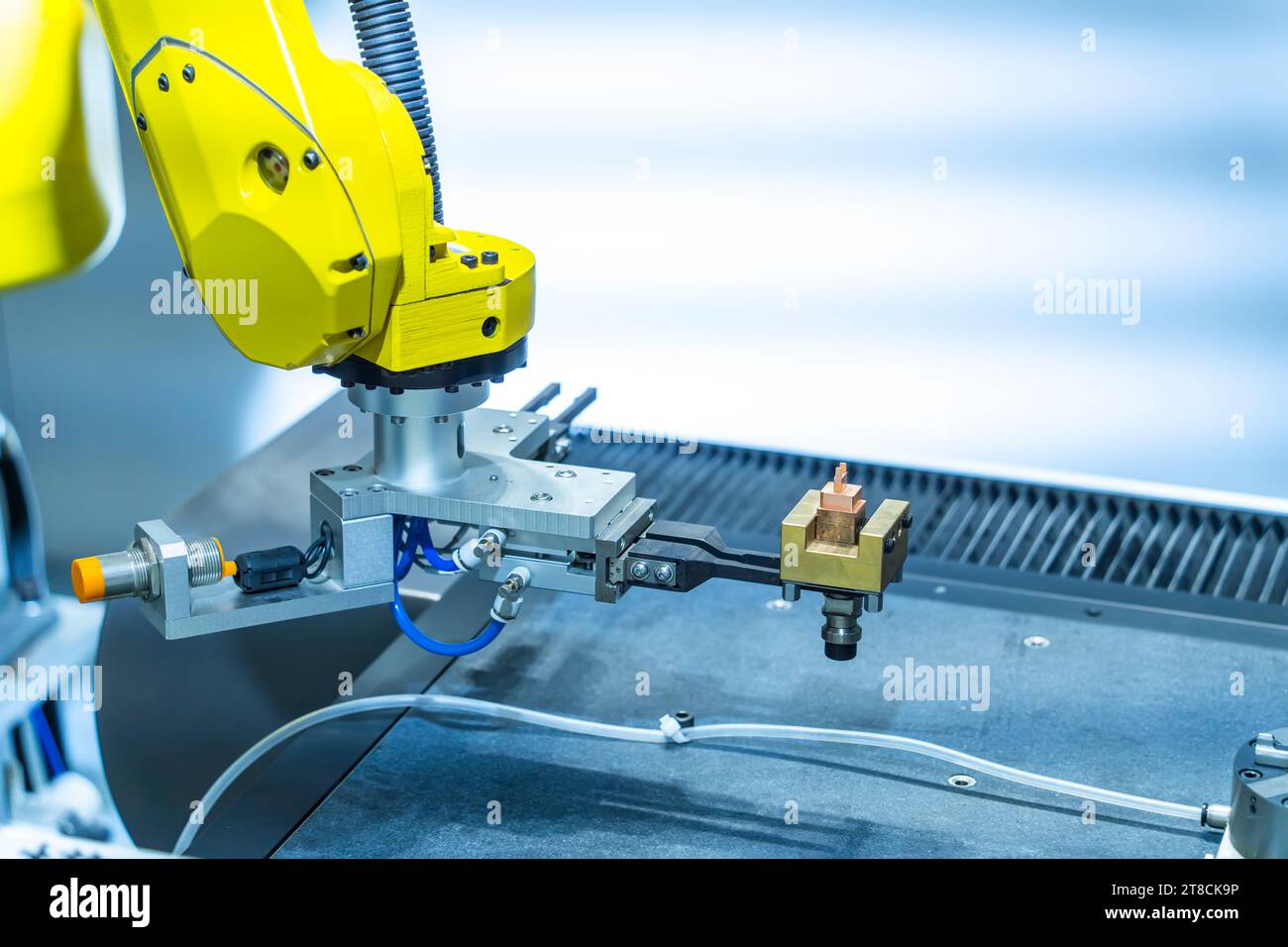 Robotic and Automation system control application on automate robot arm ...