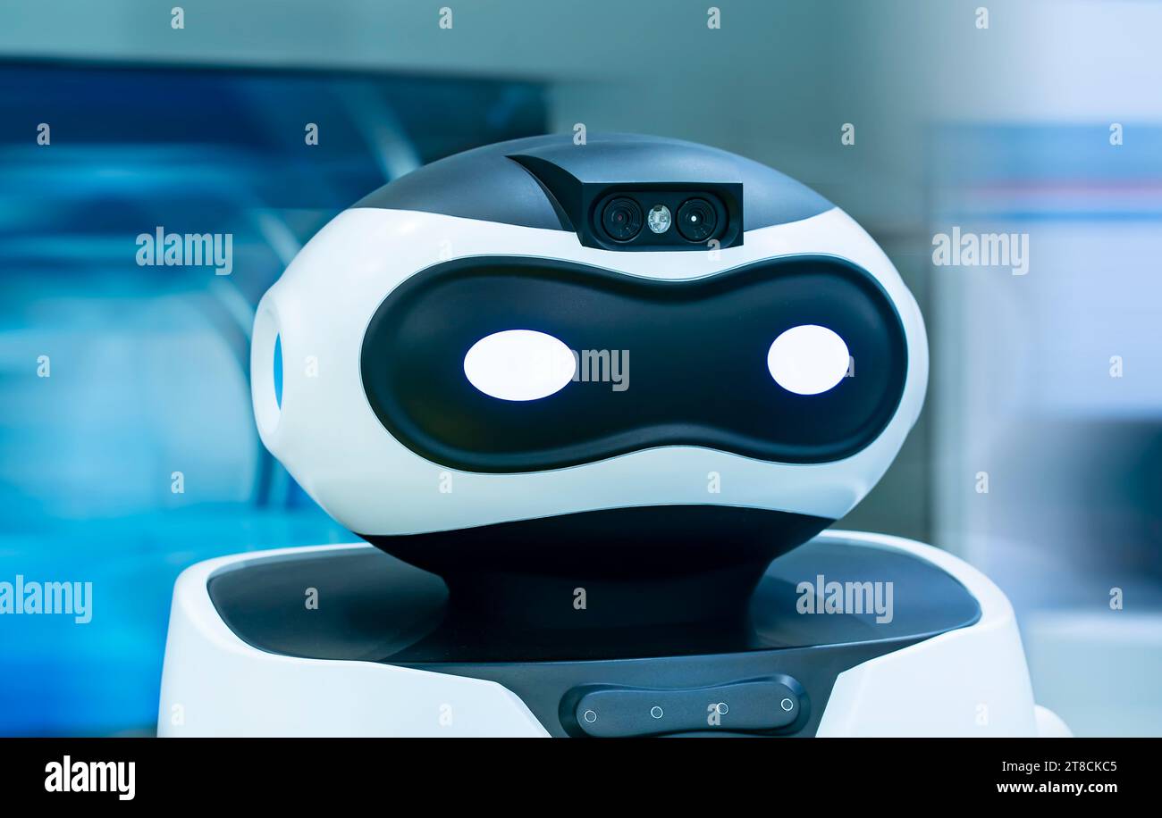 Modern design ai robot,New technologies of robotics Stock Photo - Alamy