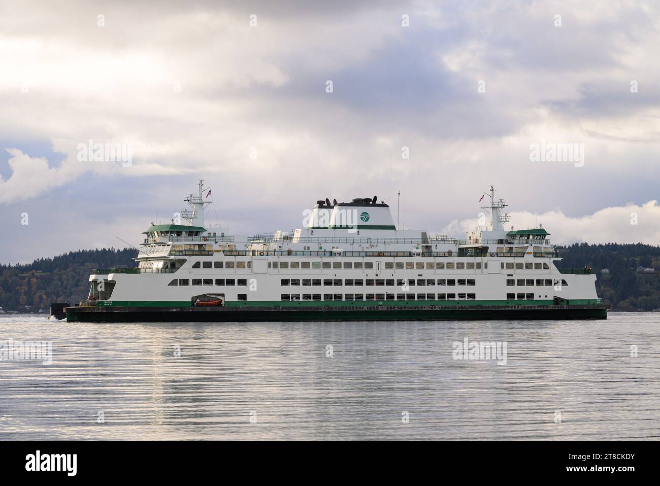 Mukilteo, WA, USA - November 13, 2023; Washington State Ferry MV ...