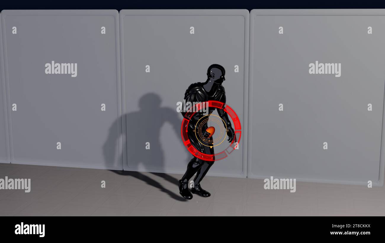 Weapons Detection System. AI electronic scanning system detectors for ...