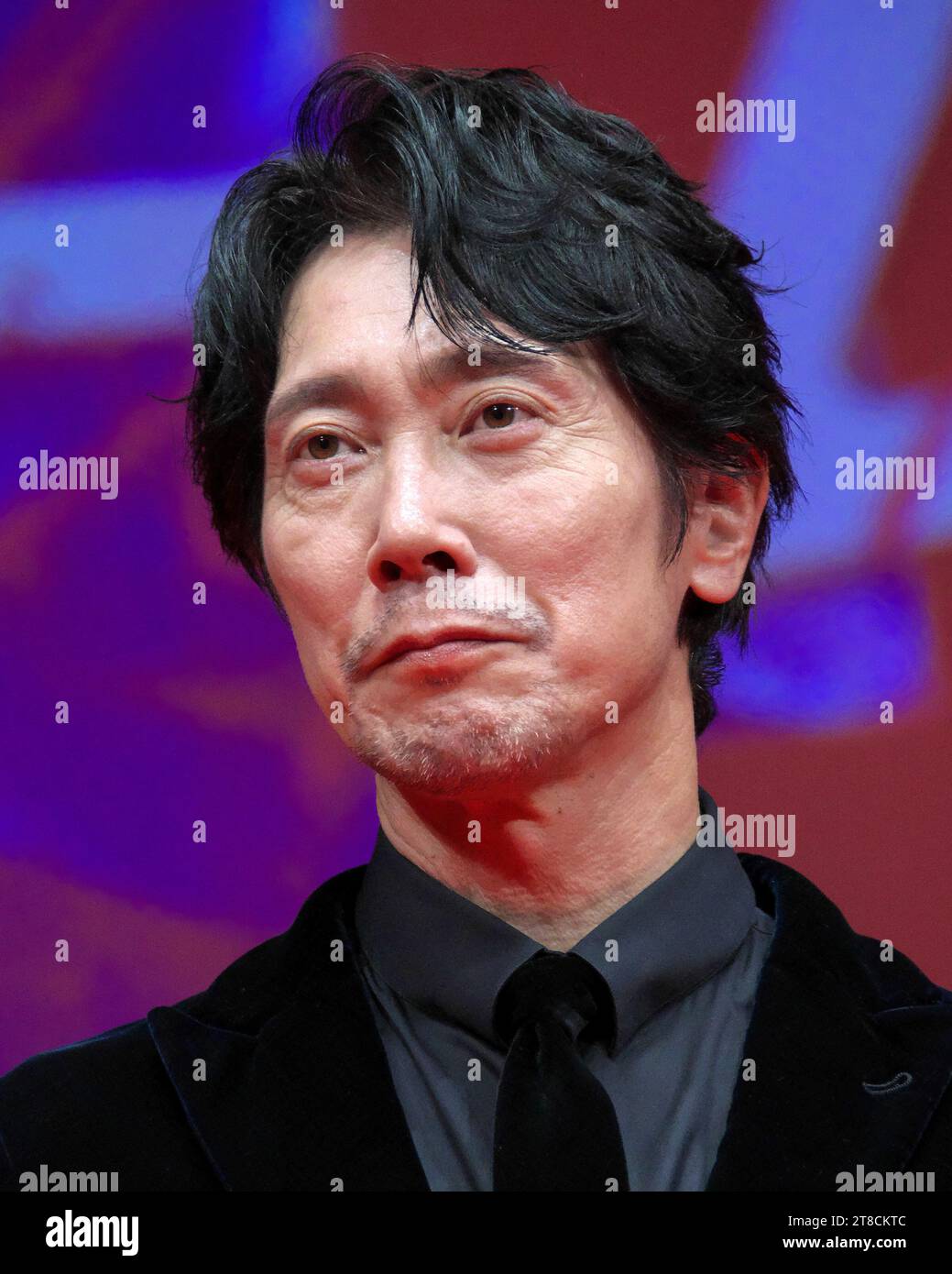 Actor Kuranosuke Sasaki attends the stage greeting for TV drama "My ...