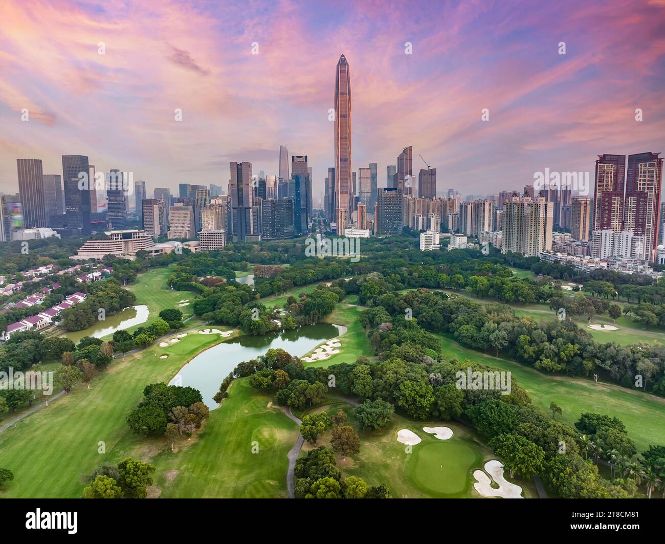 Panorama shenzhen bay china hi-res stock photography and images - Alamy