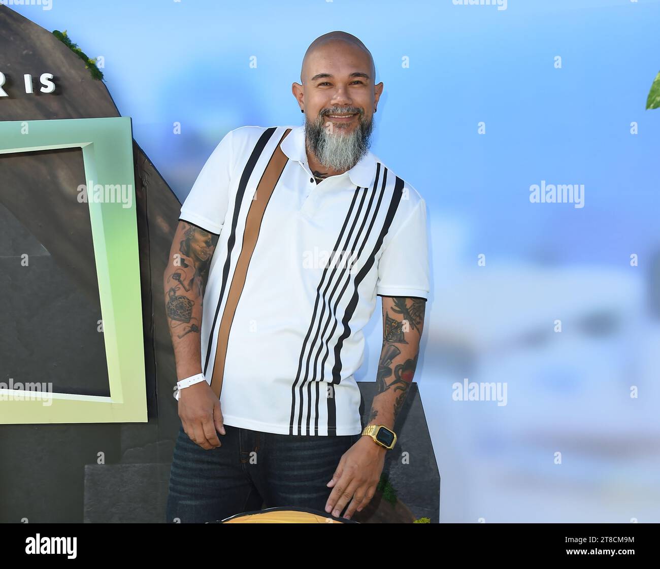 Westwood, USA. 19th Nov, 2023. Derek Maglinte arriving at the ‘Leo ...