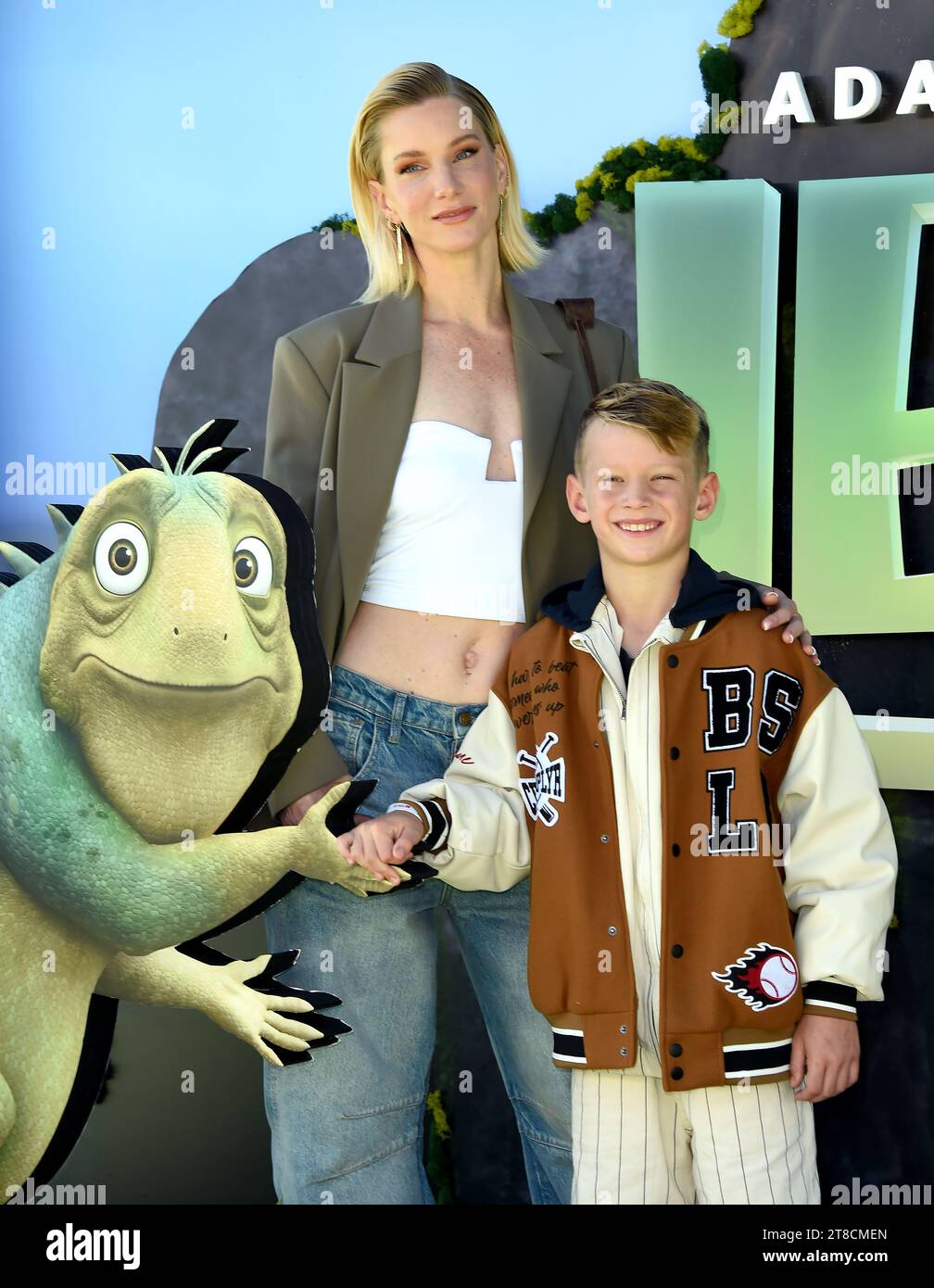 Westwood, USA. 19th Nov, 2023. Heather Morris and Taylor Hubbell ...