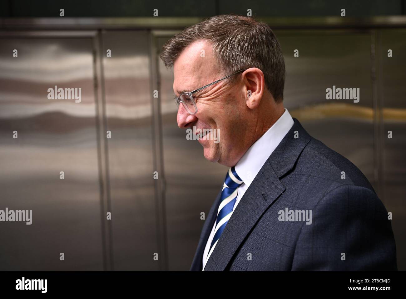 Melbourne, Australia. 20th Nov, 2023. Alan Tudge leaves the County ...