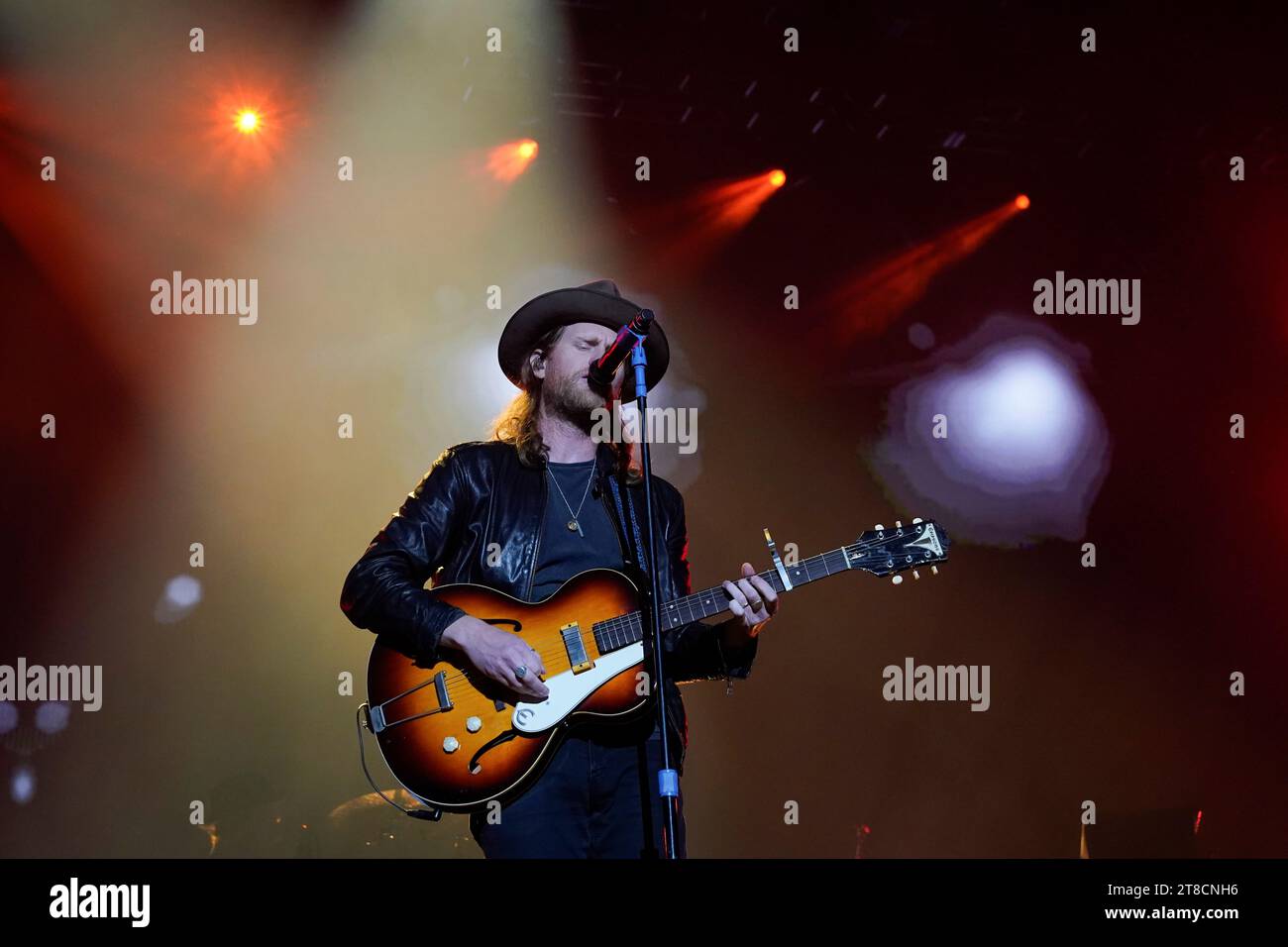 Wesley Schultz of The Lumineers performs during the Corona Capital ...