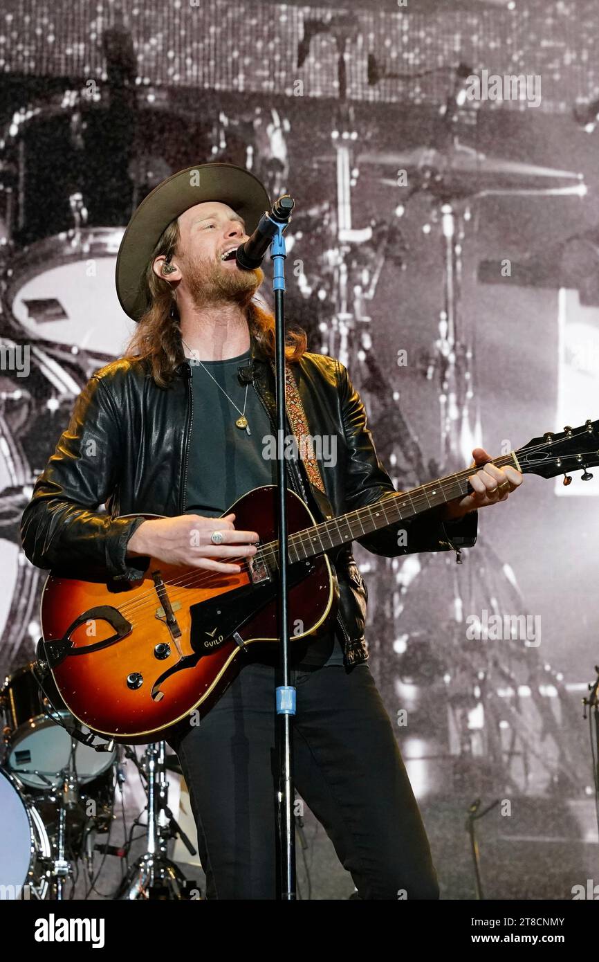 Wesley Schultz of The Lumineers performs during the Corona Capital ...