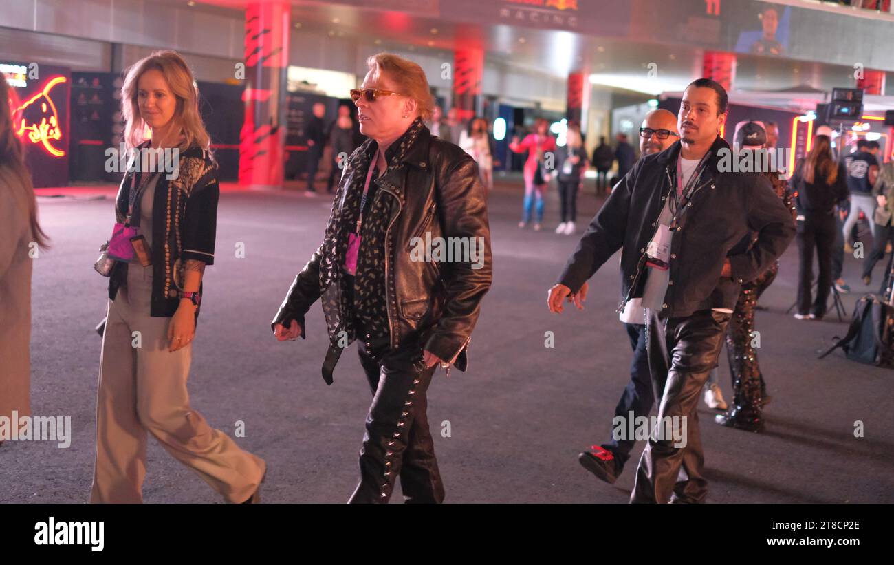 Las Vegas, NV, USA. 19th Nov, 2023. NOV 19, 2023: Axl Rose during the ...