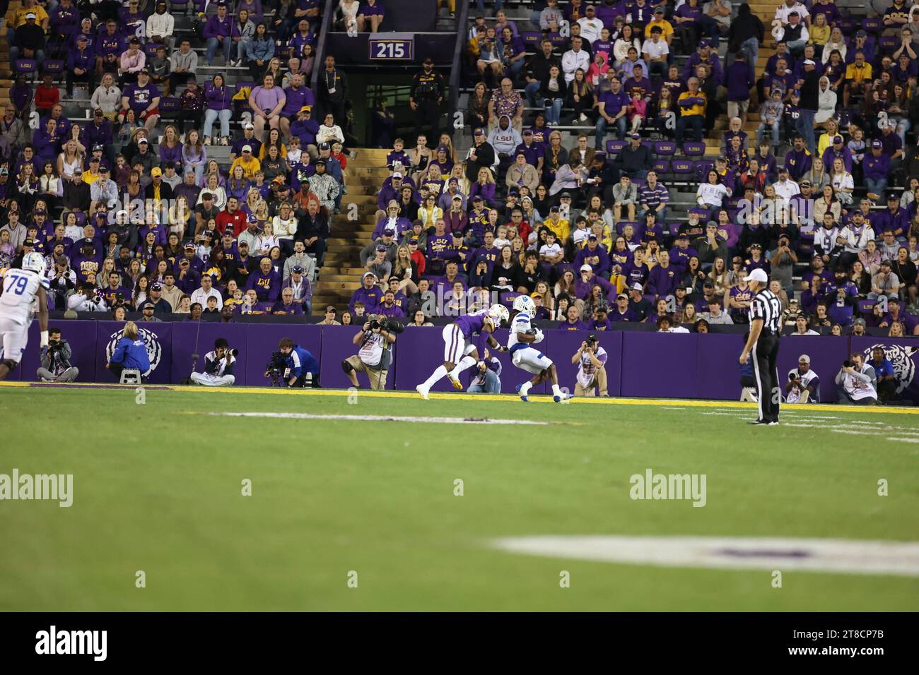 Baton Rouge, USA. 19th Nov, 2023. Georgia State Panthers wide receiver ...