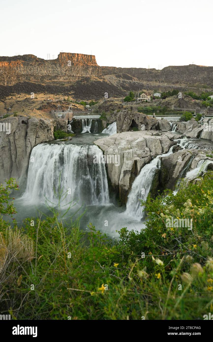 Shoshone falls observation deck hi-res stock photography and images - Alamy