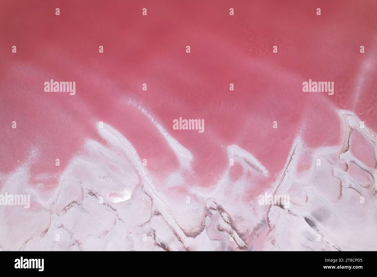 Pink salt lake in hi-res stock photography and images - Alamy