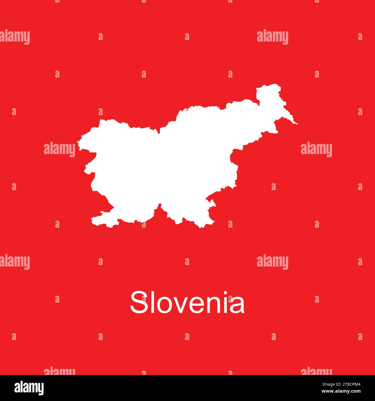 slovenia map icon vector illustration design Stock Vector Image & Art ...