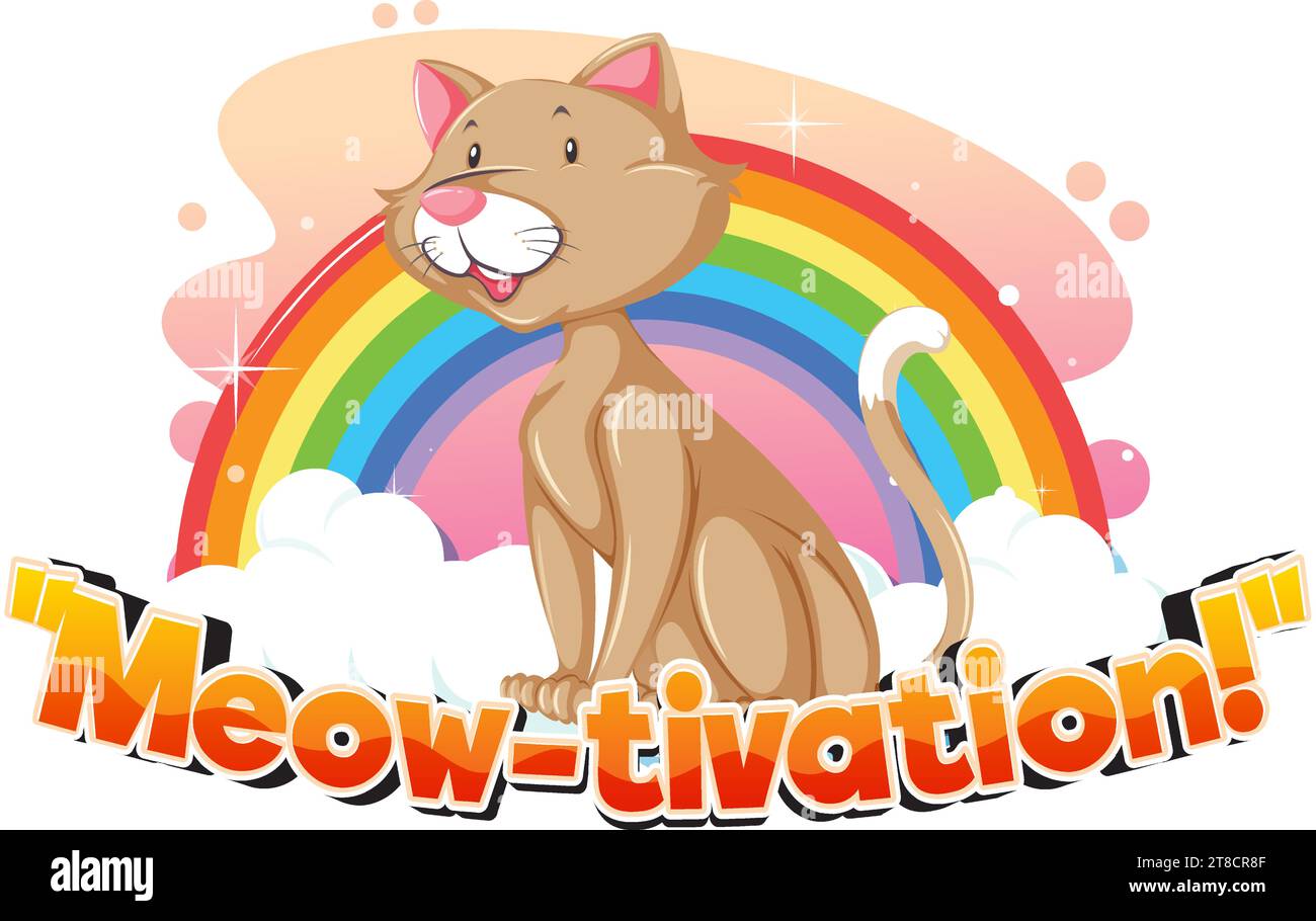 A hilarious cartoon illustration featuring a funny animal pun Stock ...