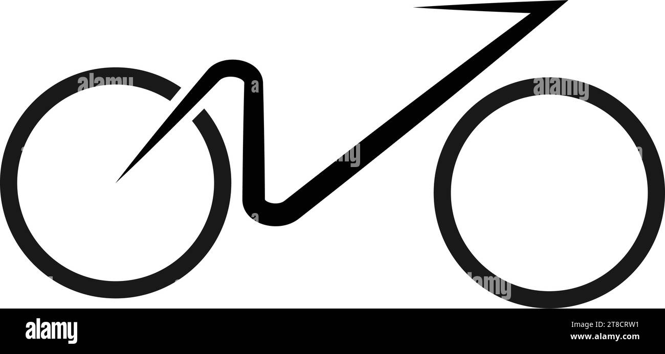 bicycle icon vector logo illustration design Stock Vector Image & Art ...
