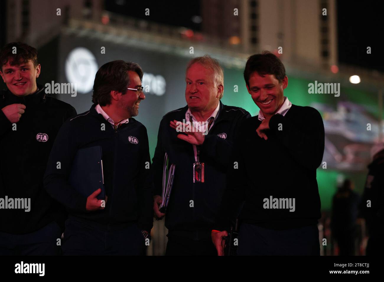 LAS VEGAS, Nevada, USA 17. November 2023; Jo BAUER of FIA ahead of the ...