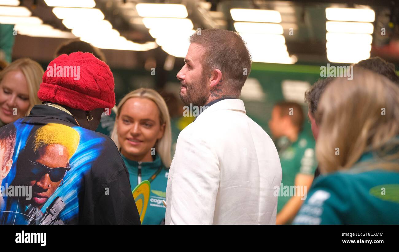 Las Vegas, NV, USA. 19th Nov, 2023. NOV 19, 2023: David Beckham during ...