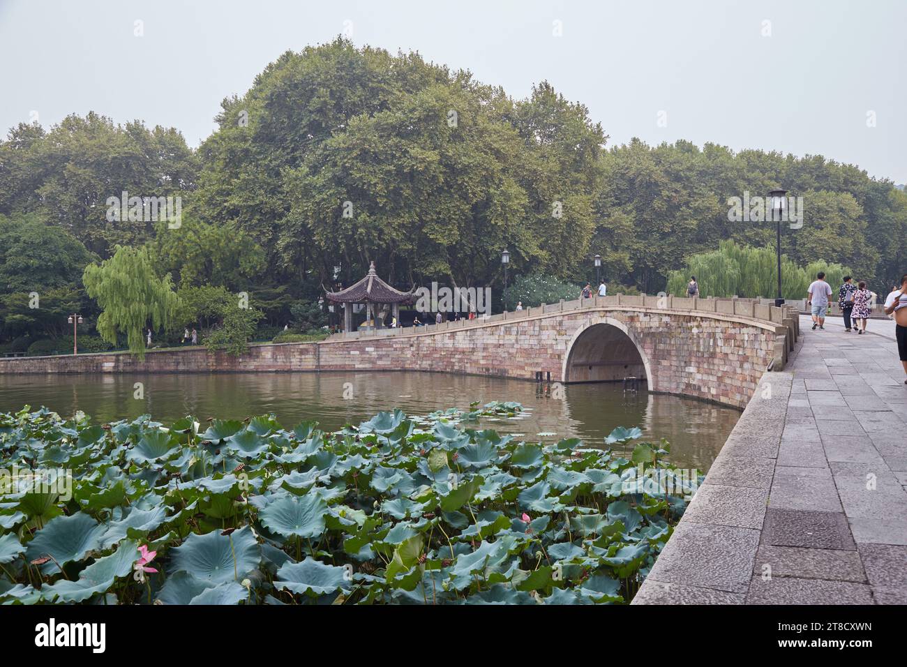 The beautiful historic city of Hangzhou, Zhejiang Province, China Stock ...