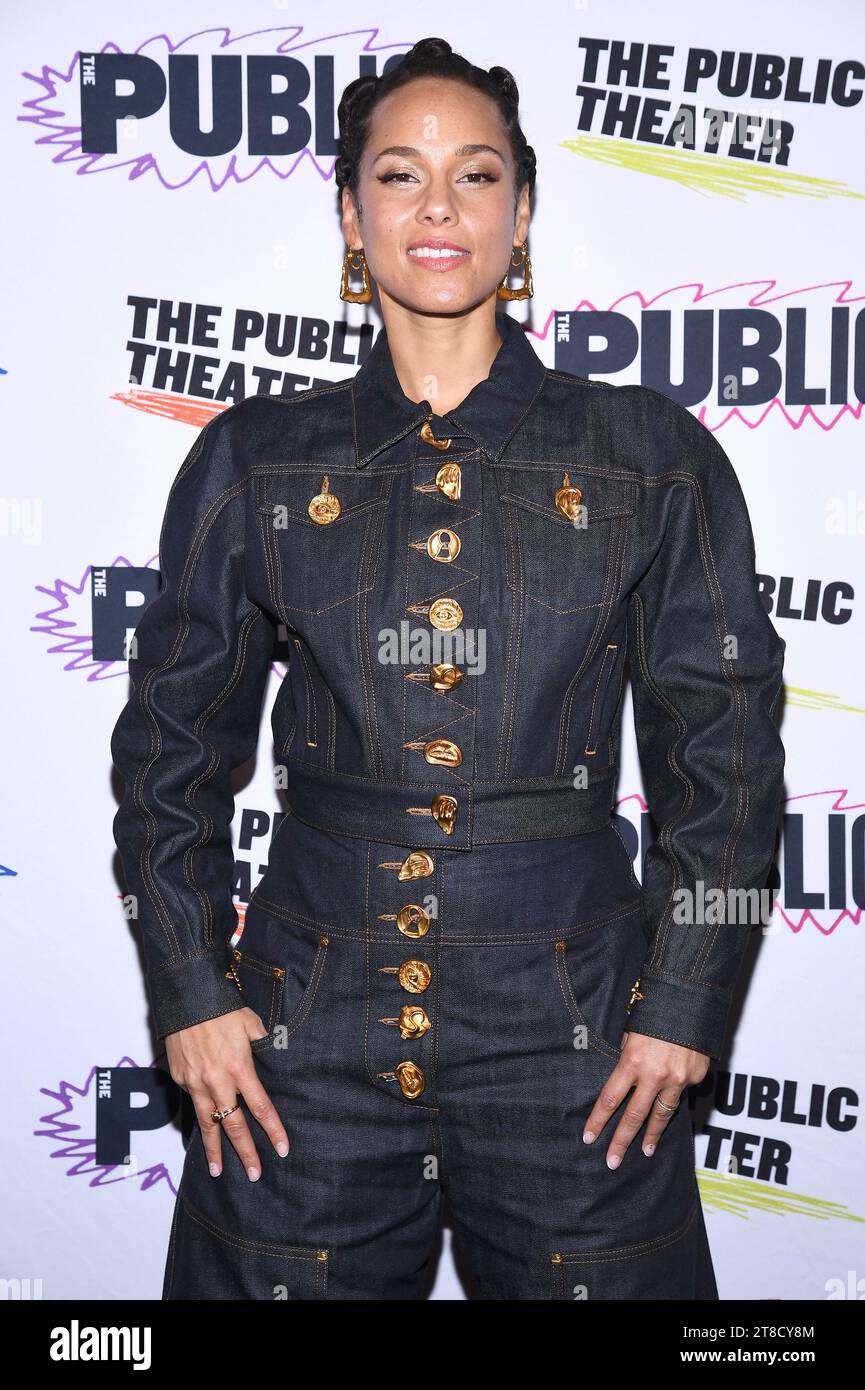 New York, USA. 19th Nov, 2023. Alica Keys attends "Hell's Kitchen ...