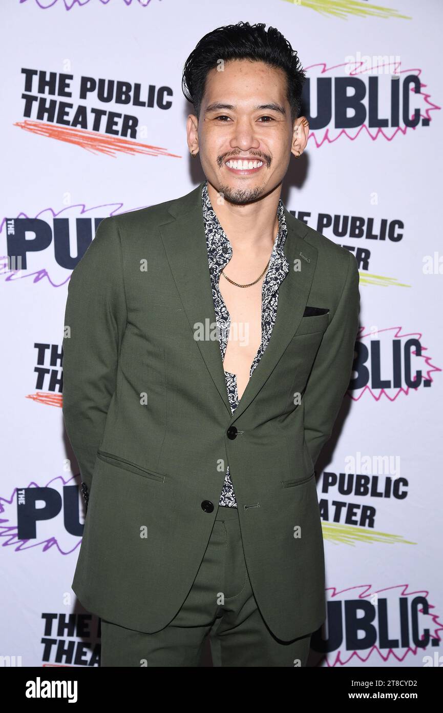 New York, USA. 19th Nov, 2023. Nico DeJesus attends Hell's Kitchen ... New York, USA. 19th Nov, 2023. Nico DeJesus attends Hell's Kitchen ...