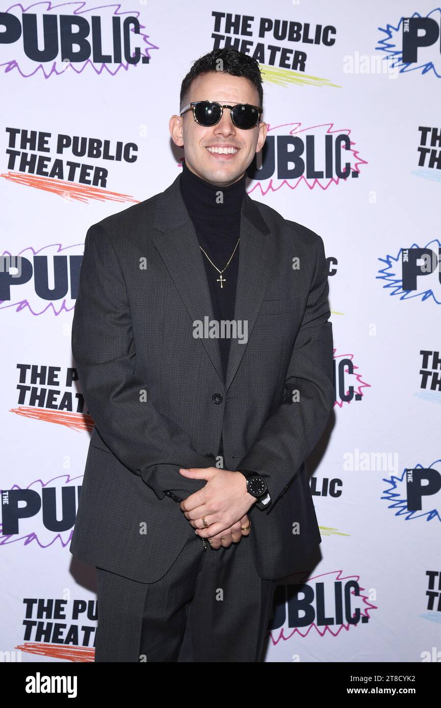 New York, USA. 19th Nov, 2023. David Guzman attends Hell's Kitchen ...