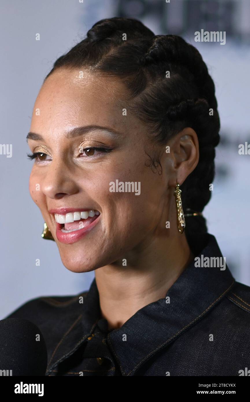 New York, USA. 19th Nov, 2023. Alica Keys attends "Hell's Kitchen ...