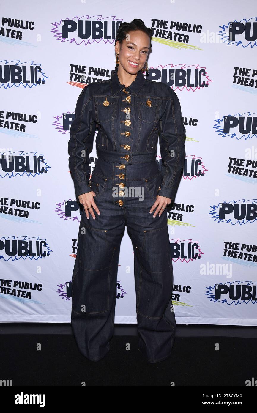 New York, USA. 19th Nov, 2023. Alica Keys attends "Hell's Kitchen ...