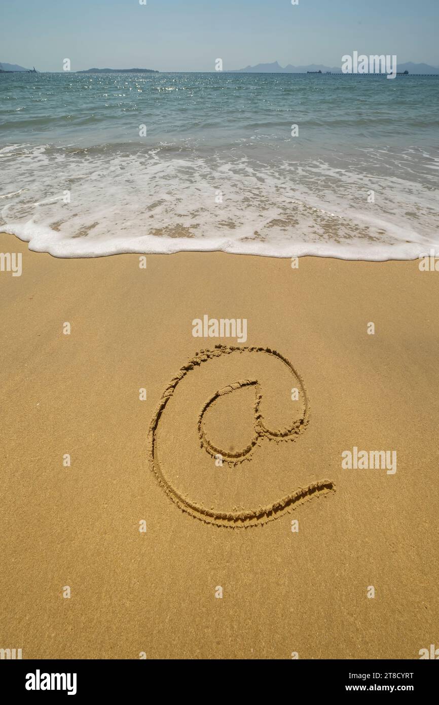 Water wave symbol icon letter hi-res stock photography and images - Alamy