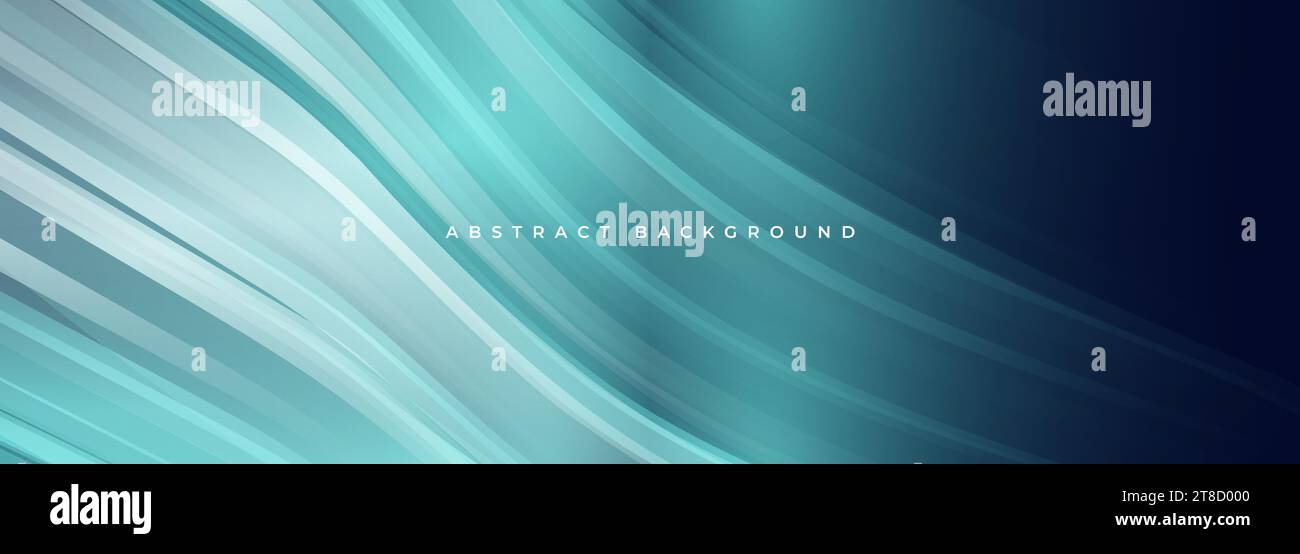 3D render vector abstract background. Dark futuristic wide vector ...