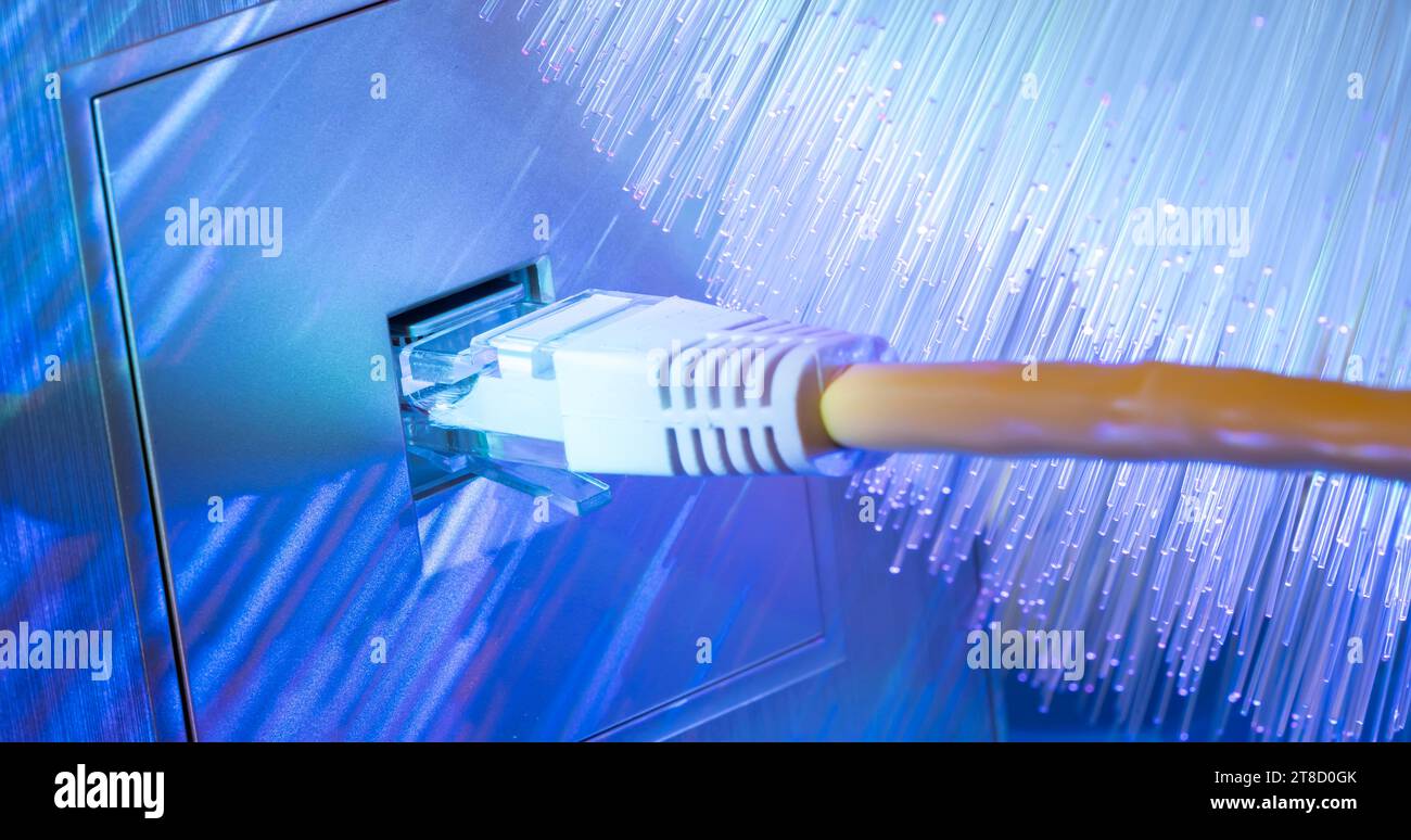 Rj45 socket hi-res stock photography and images - Alamy