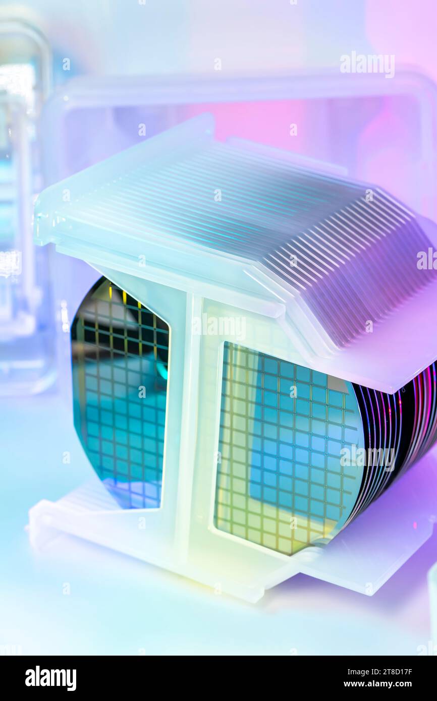 silicon wafers in a universal pod. Electronic circuit designs have been ...