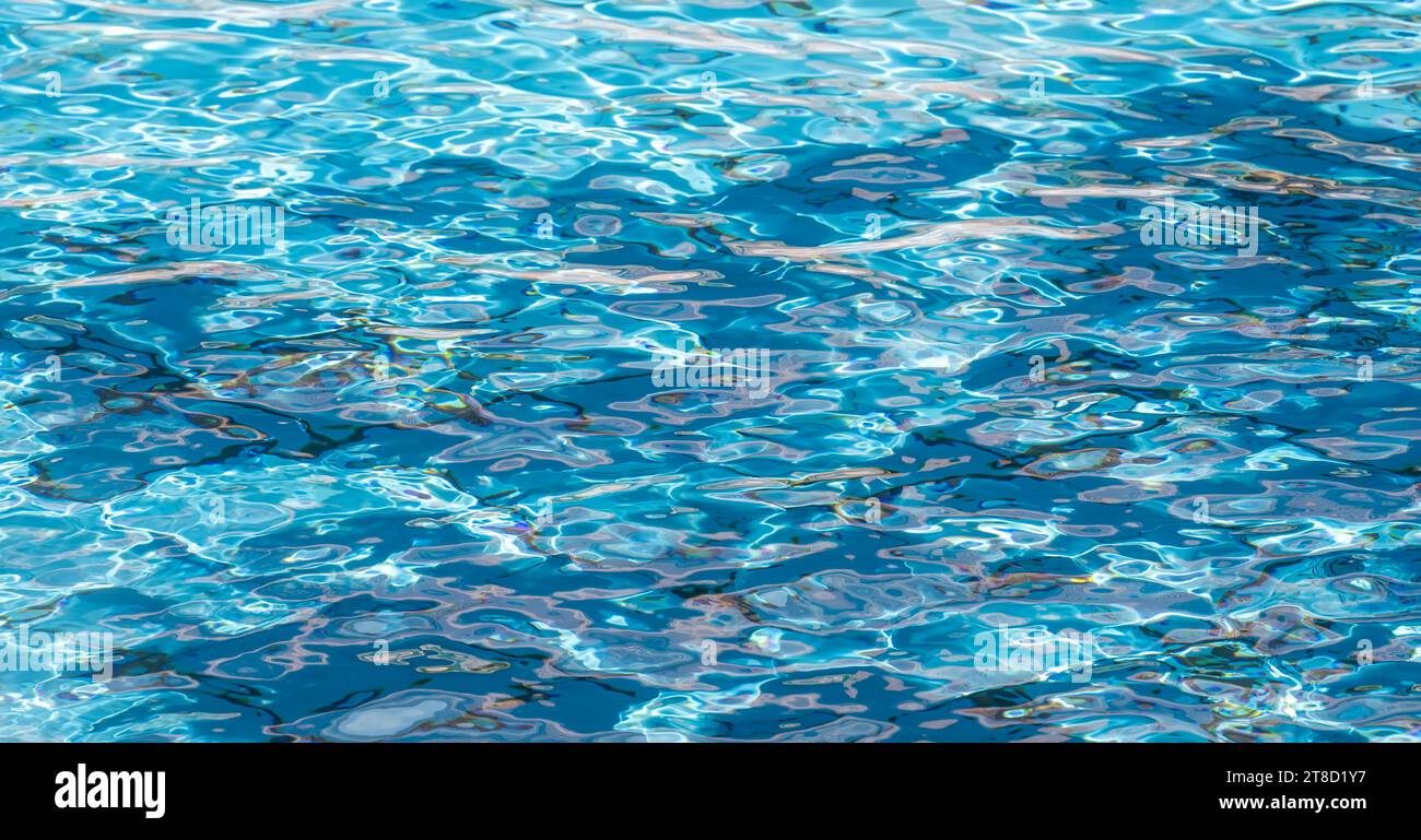 refreshing blue swimming pool water Stock Photo - Alamy