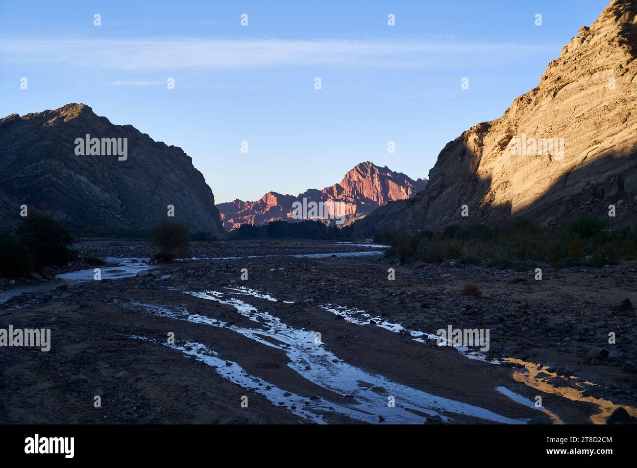 beautiful sunrise at the Tianshan Mysterious Grand Canyon, Xinjiang ...