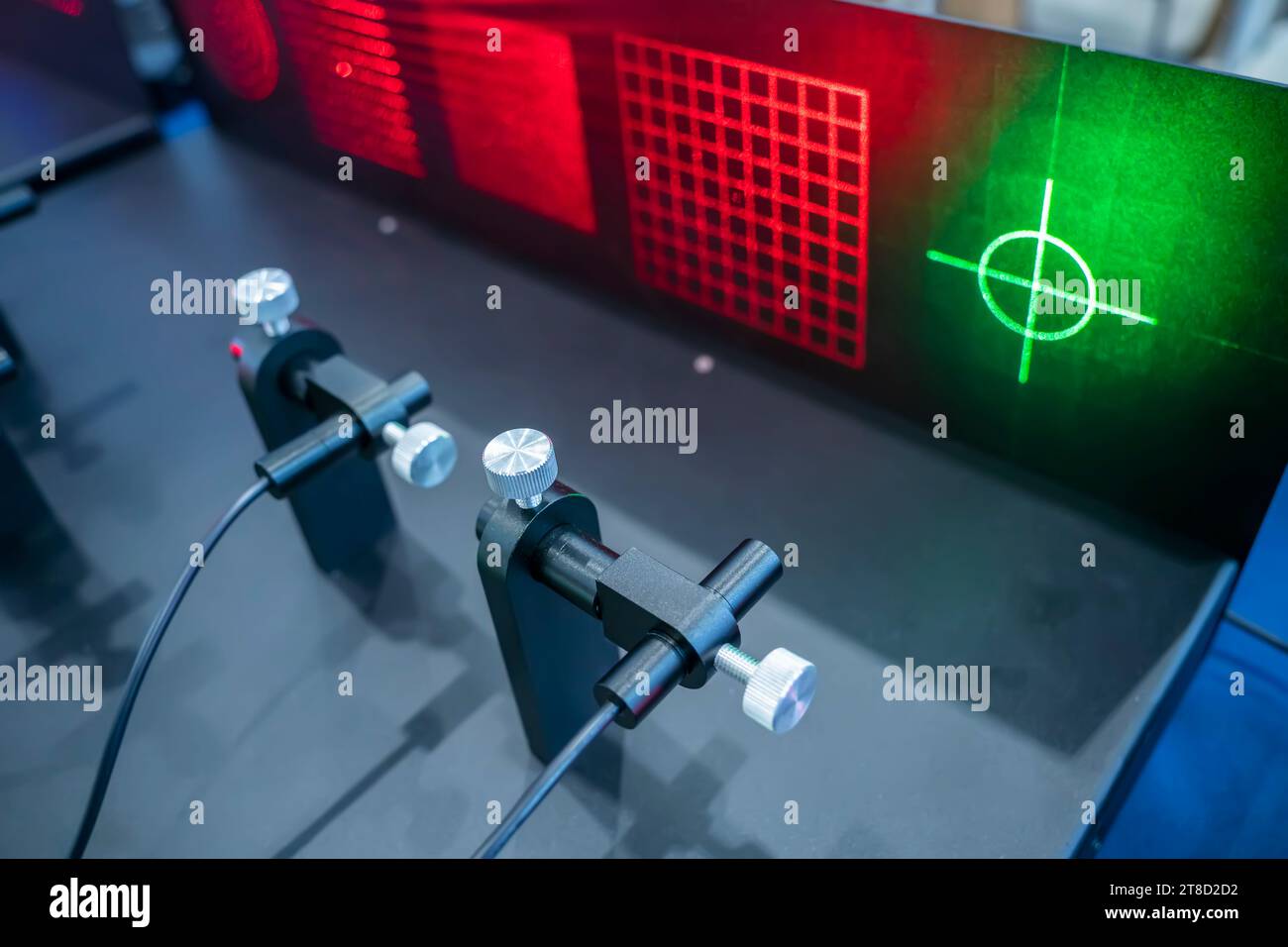 laser on optical table in physics laboratory Stock Photo - Alamy