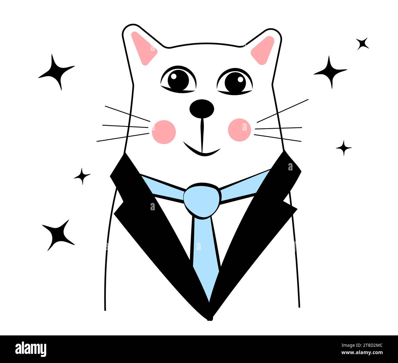 Business person in blue shirt Stock Vector Images - Alamy